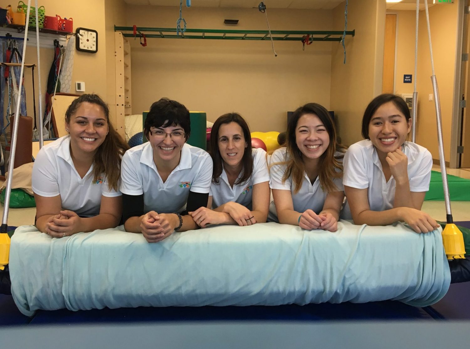 Volunteering and Shadowing - Tumble N' Dots